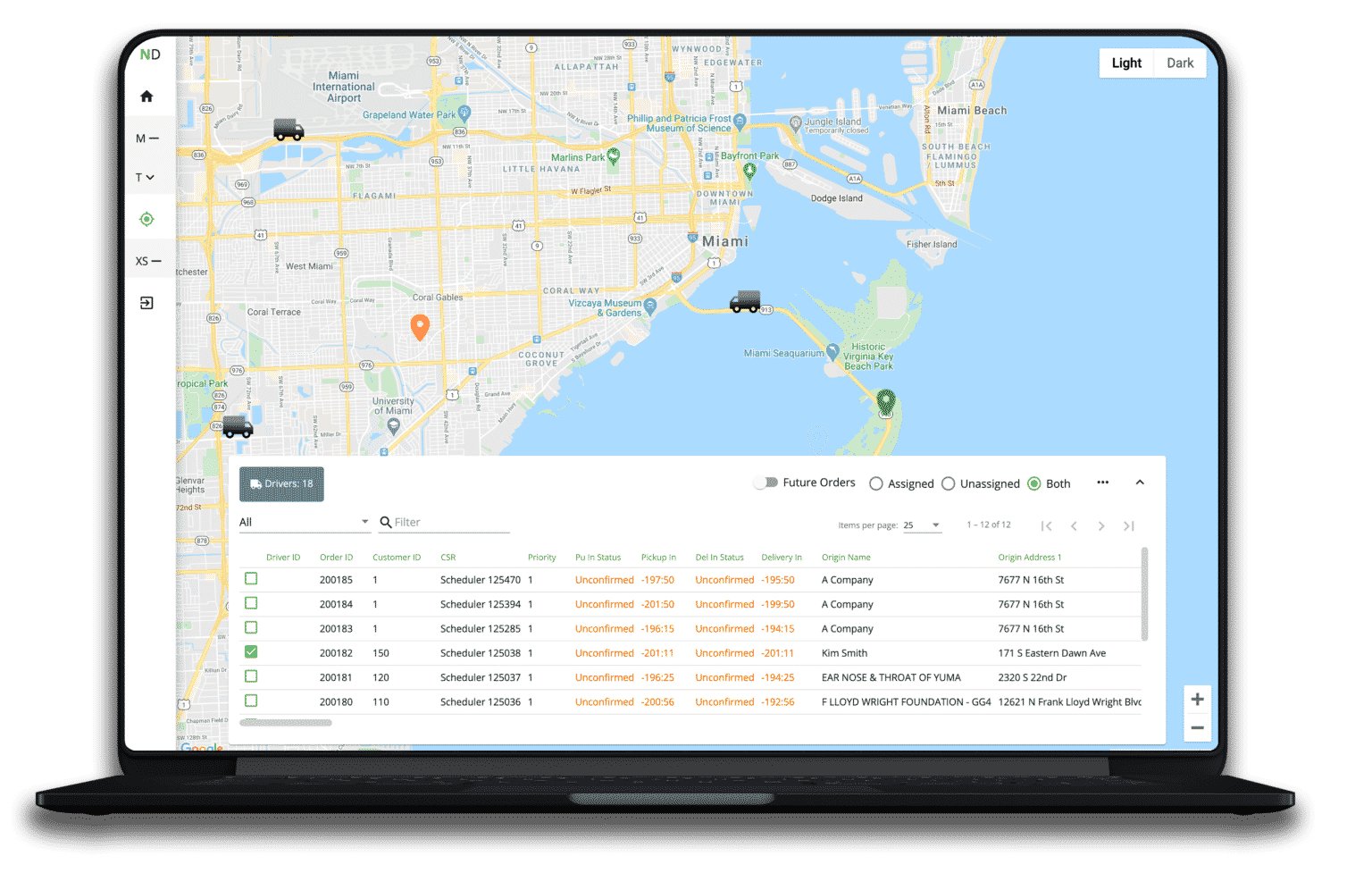 Operations App | Dispatch Software by CXT