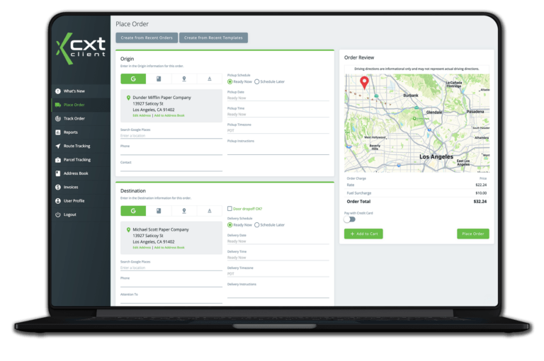 Courier Software: Dispatch, Tracking, & Delivery | CXT Software