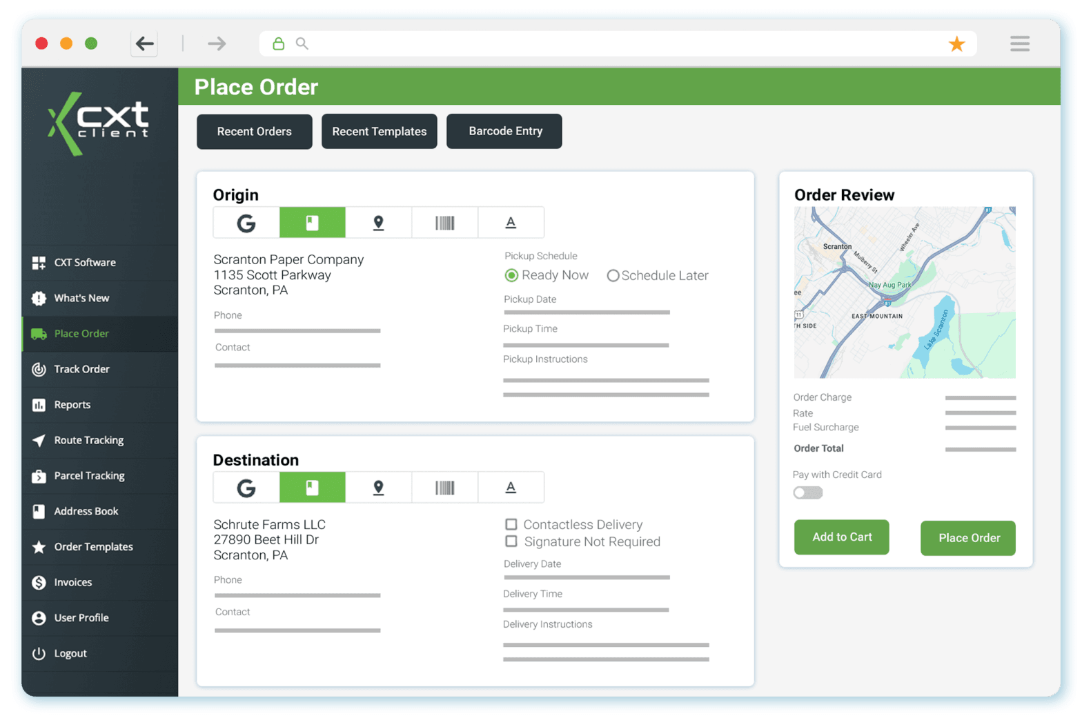 Courier Software: Dispatch, Tracking, & Delivery | CXT Software