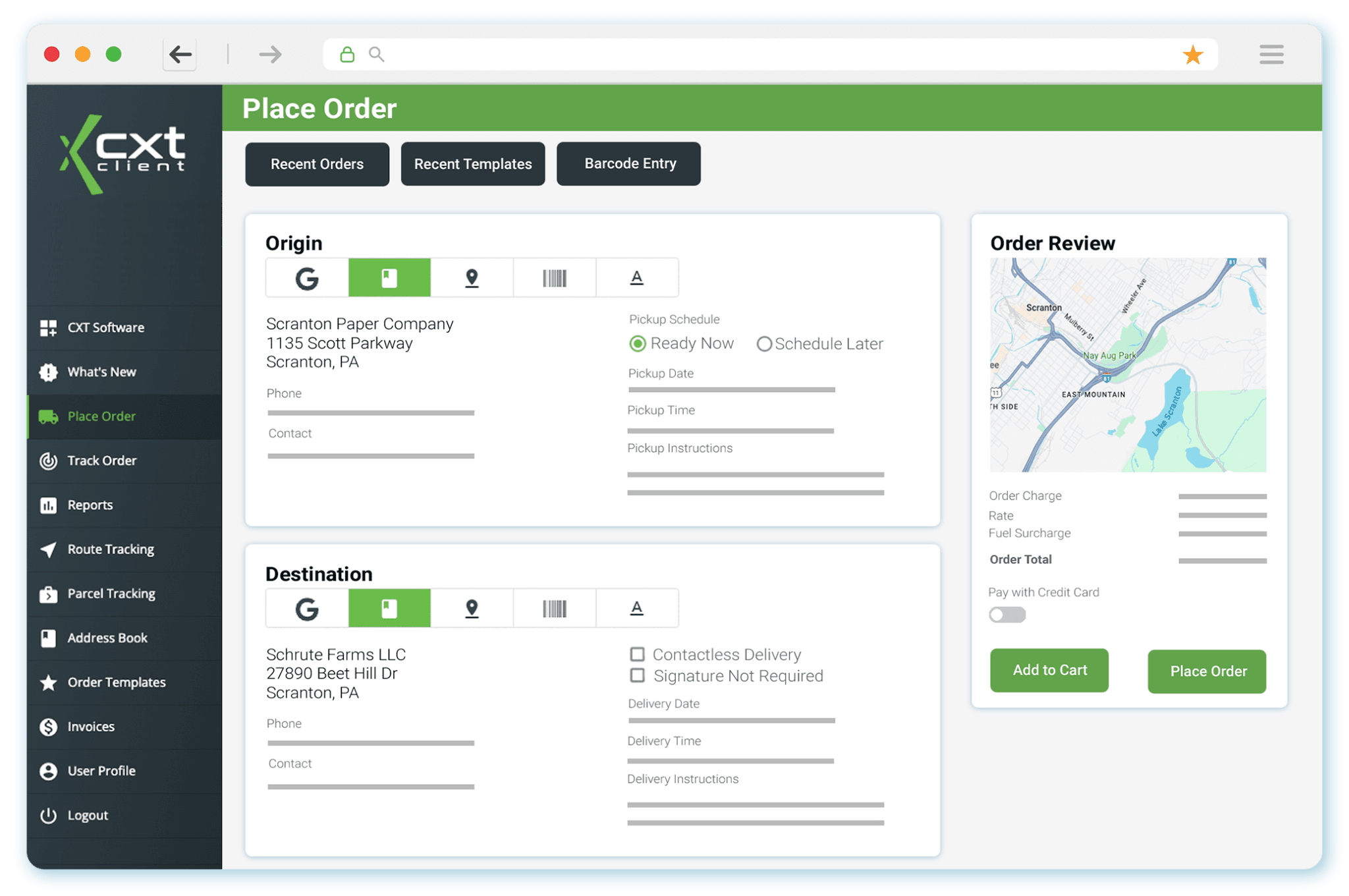 Courier Software: Dispatch, Tracking, & Delivery | CXT Software